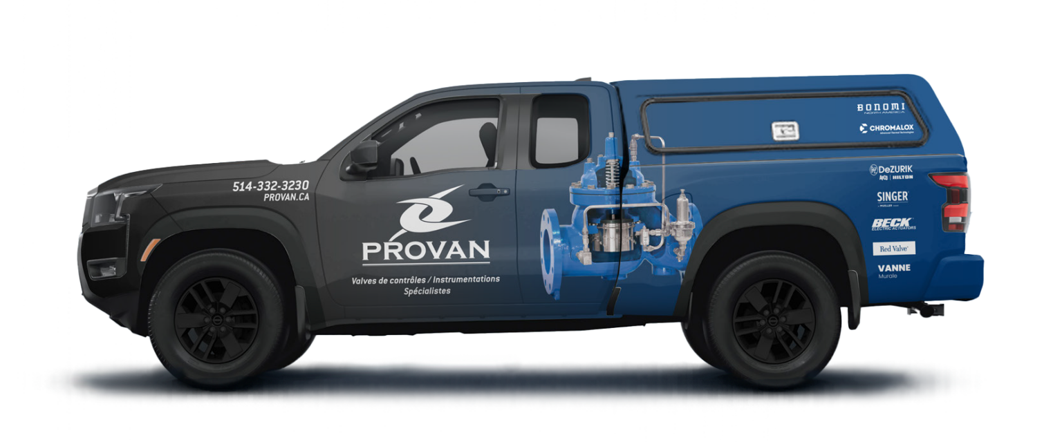 Provan – Solutions de contrôle de débit et de vannes